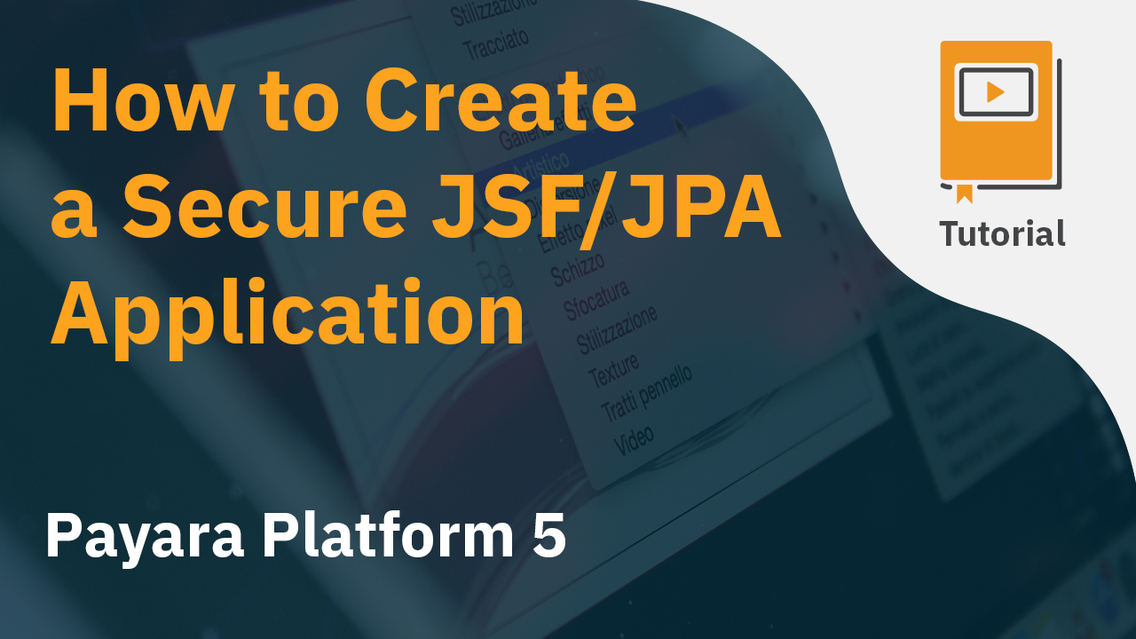 Video Tutorial How To Create A Secure Jsf Jpa Application